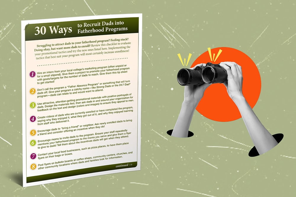 30 Ways to Recruit Dads into Fatherhood Programs