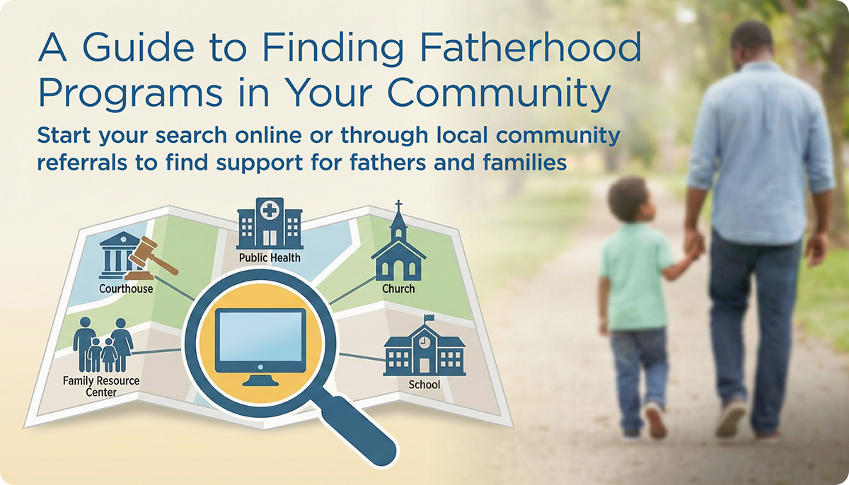 How to Find a Fatherhood Program in Your Community