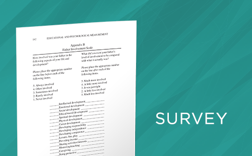 Research and Evaluation Surveys