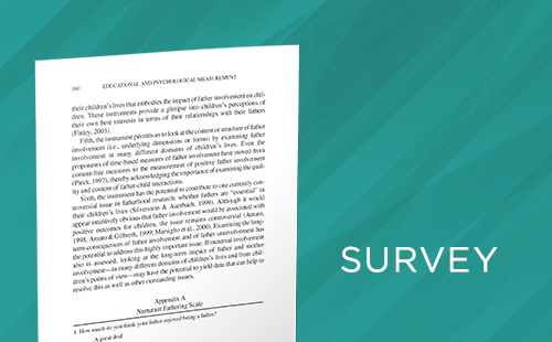 Research and Evaluation Surveys